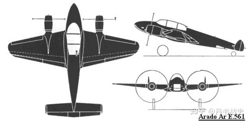 需要4个人操作的重型战斗机—德国Ar E.561 - 知乎