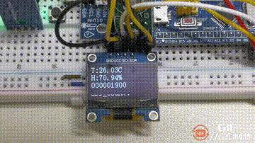STM32使用硬件IIC读取SHTC3温湿度传感器的数据并显示在0.96寸OLED屏上 - 知乎