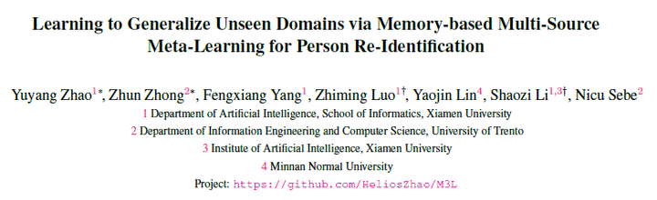 论文笔记6：Learning to Generalize Unseen Domains via Memory-based Multi-Source Meta-Learning - 知乎