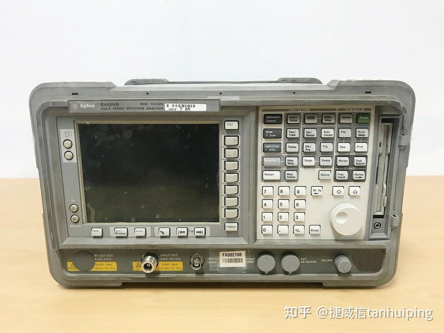 Agilent安捷伦E4405B\E4404B频谱分析仪 - 知乎