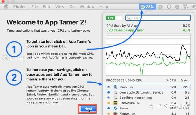 CPU优化电池管理软件App Tamer for Mac永久激活版 - 知乎