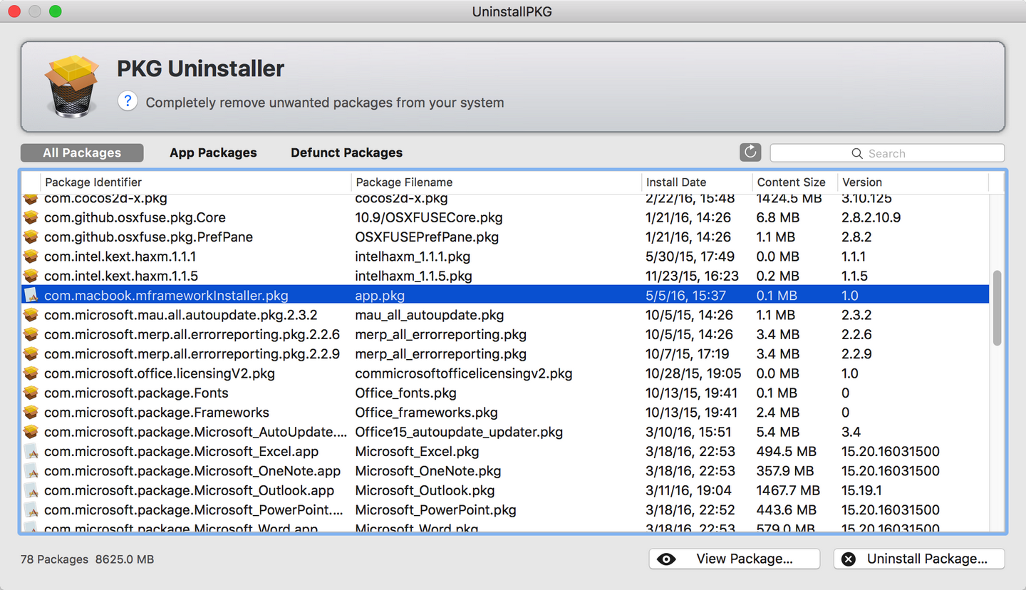 PKG安装包的管理与文件格式分析 - 知乎