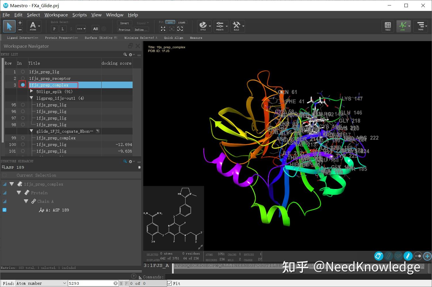 Schrödinger教程 | Structure-Based Virtual Screening Using Glide - 知乎