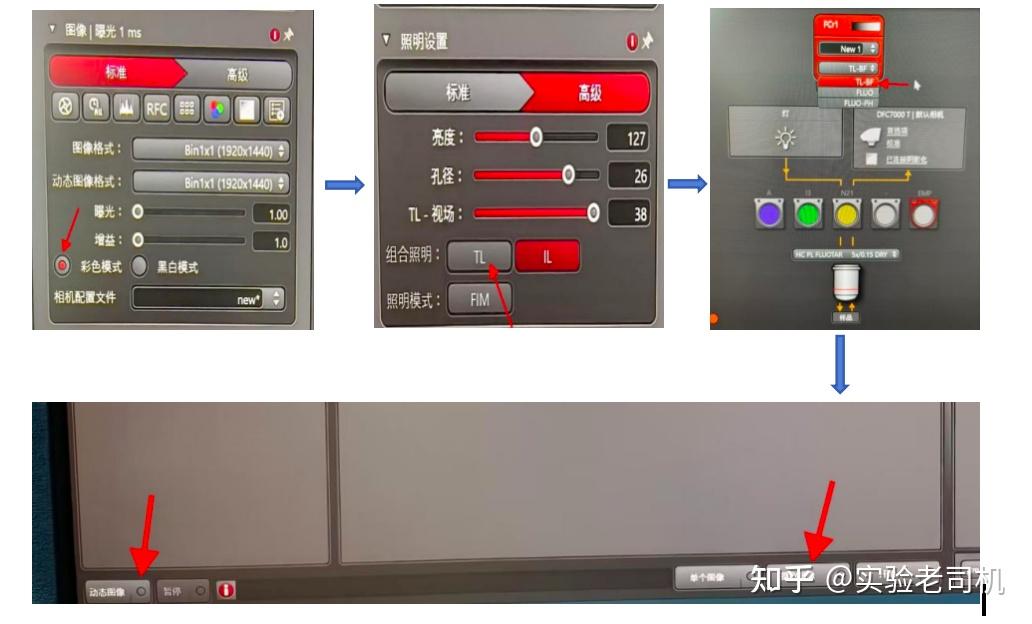 手把手教学——Leica DM6B正置双目生物显微镜操作步骤 - 知乎