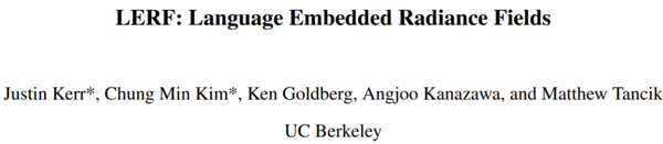 自然语言融入NeRF，给点文字就生成3D图的LERF来了 - 知乎