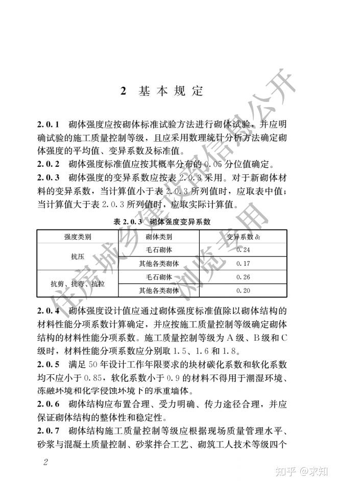 GB55007-2021砌体结构通用规范 - 知乎
