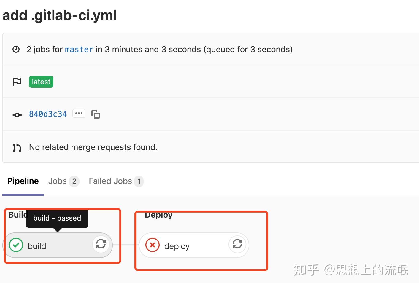 gitlab-ci&gitlab-runner完整自动化部署过程 - 知乎