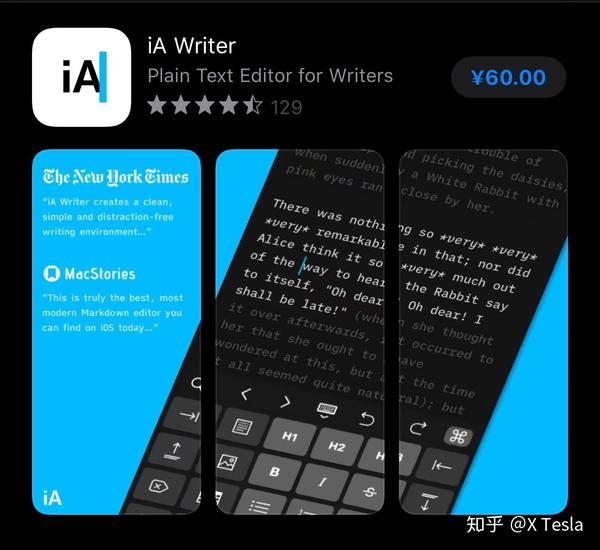 史上最全ios端支持Markdown语法的App推荐 - 知乎