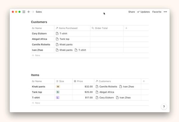 【Notion教程】Notion Relations & rollups - 数据库链接与统计 - 知乎