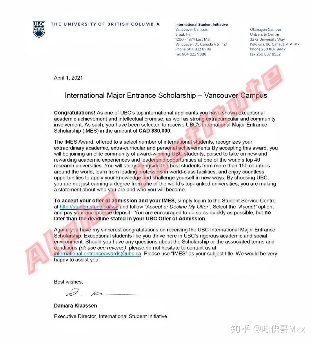 Alpha Institute 英属哥伦比亚大学 UBC Offer - 知乎