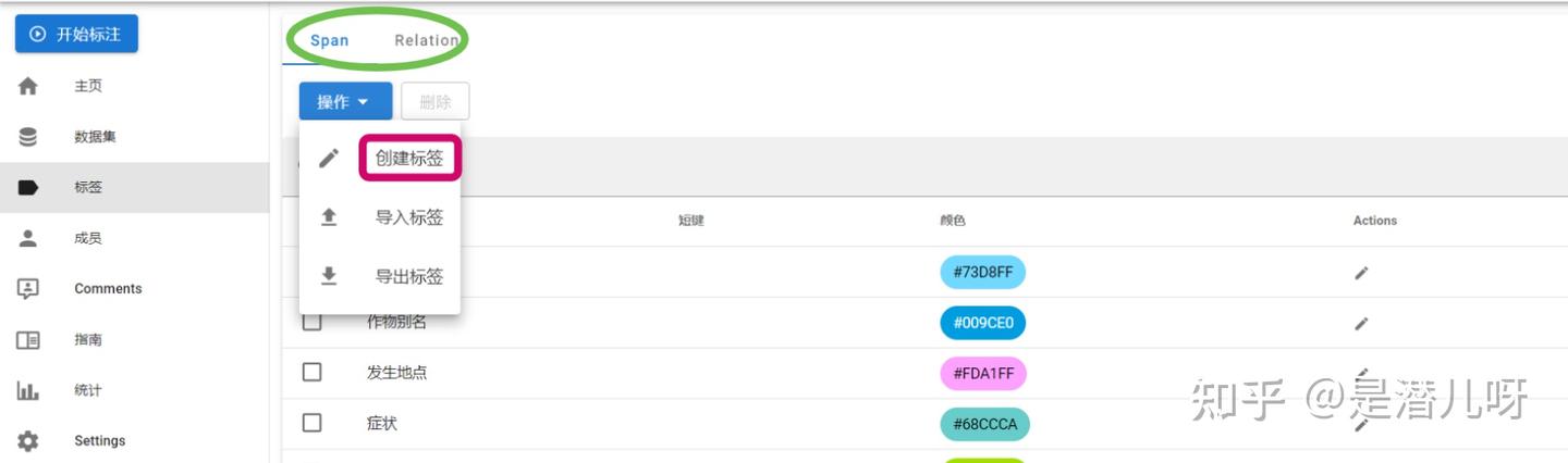 数据标注平台doccano的安装及使用 - 知乎