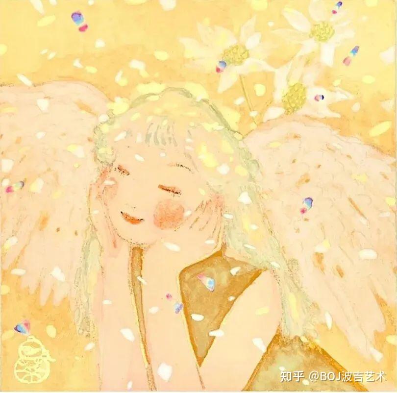 BOJ波吉艺术|日本插画师isozaki Nana的治愈系色彩！ - 知乎