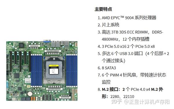 AMD EPYC Genoa 9654,96核心192线程，基础频率2.4GHz最大频率3.7GHz,12个内存通道，最大内存频率 ...