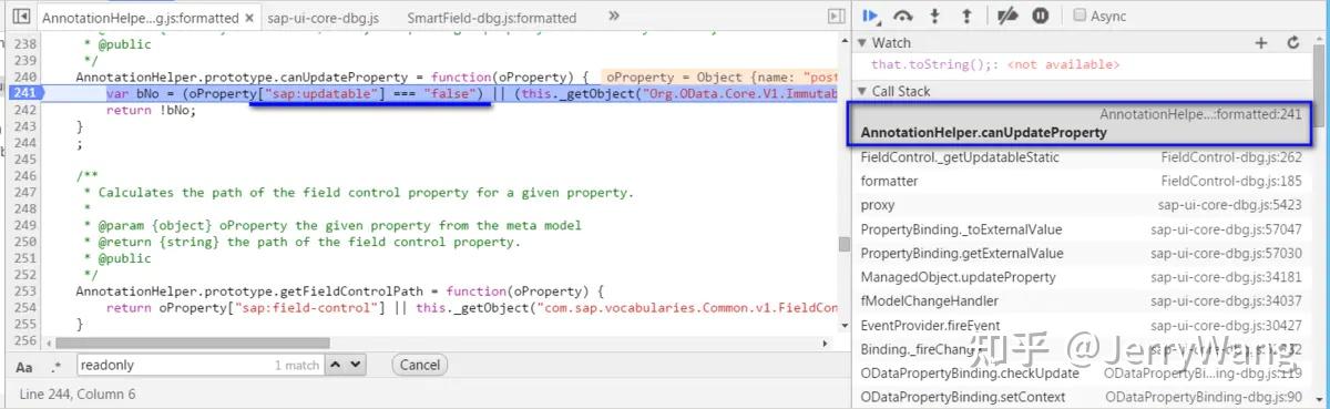 SAP Fiori 注解 @ObjectModel.readOnly工作原理解析 - 知乎
