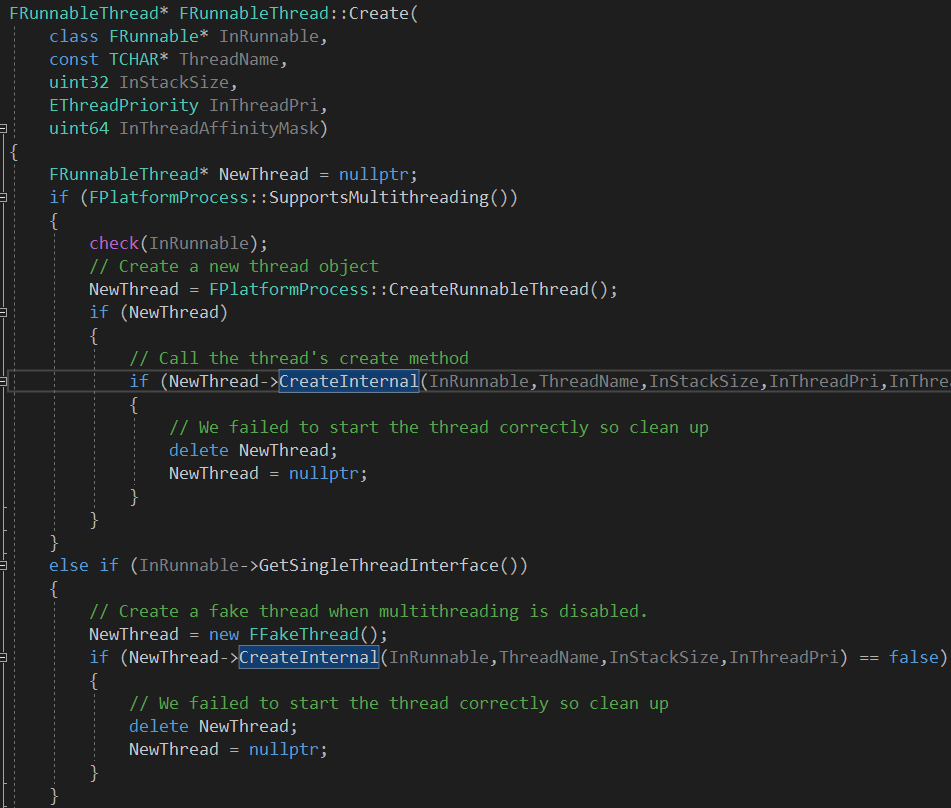 UE4多线程FRunnable - 知乎