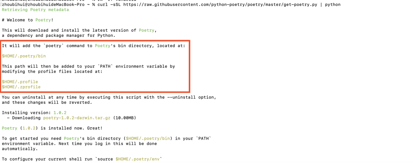 Python包管理之poetry基本使用 - 知乎