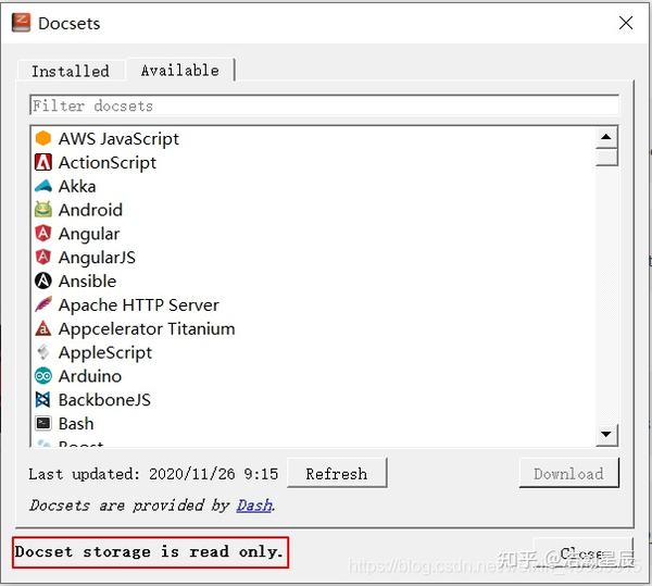 离线文档Zeal的使用及常见问题 - 知乎