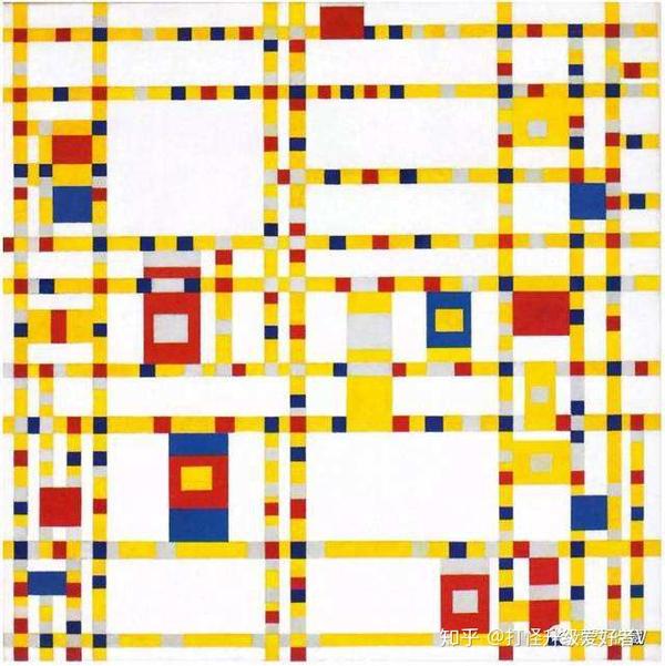 【名画赏析—胜利之舞】接受【怪老头蒙德里安】抽象彩色中的生命祝福 - 知乎