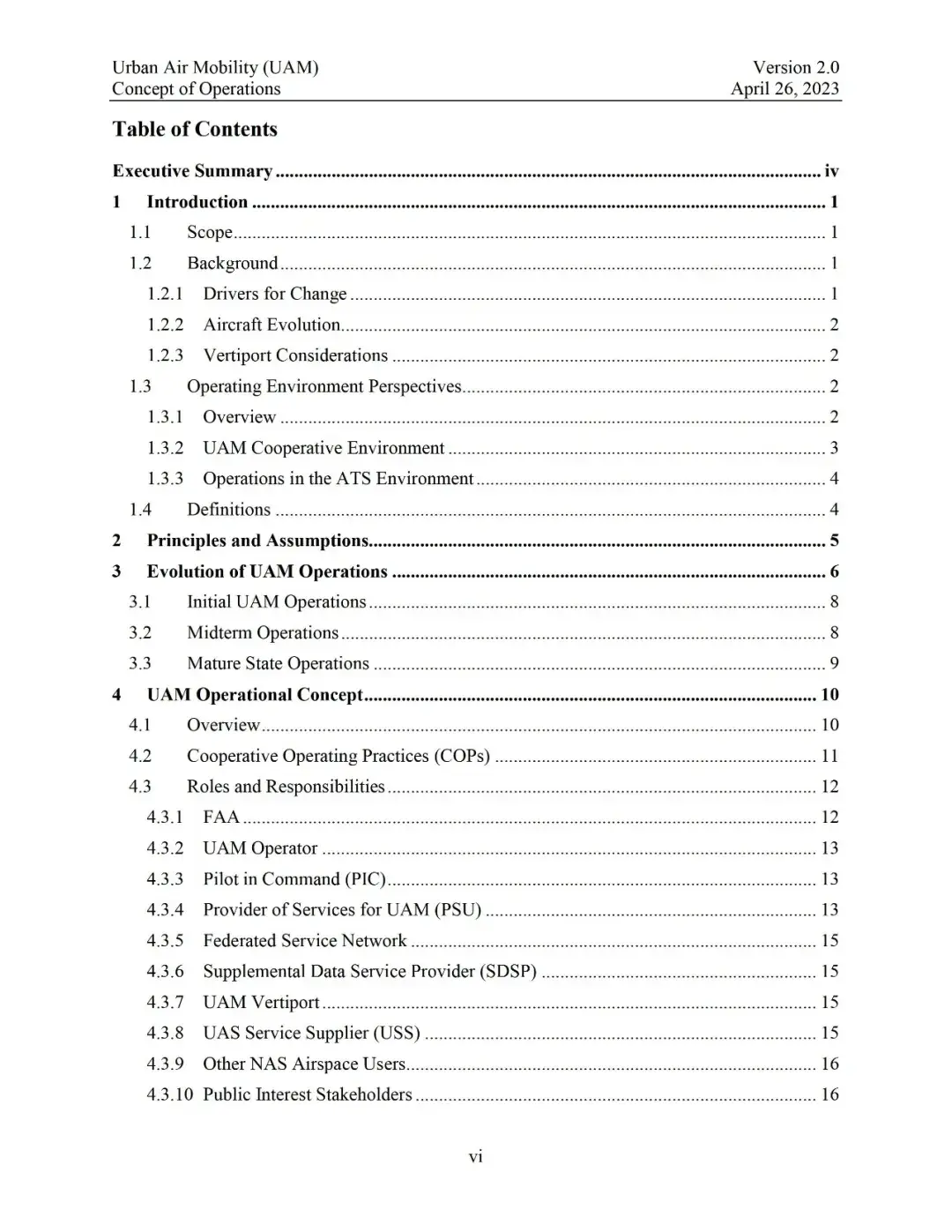 美国联邦航空管理局：城市空中交通 (UAM) 运营概念V2.0（英） - 知乎