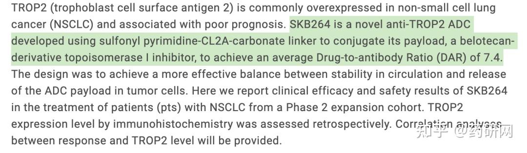 2023 ASCO丨科伦博泰TROP2 ADC治疗NSCLC最新数据 - 知乎