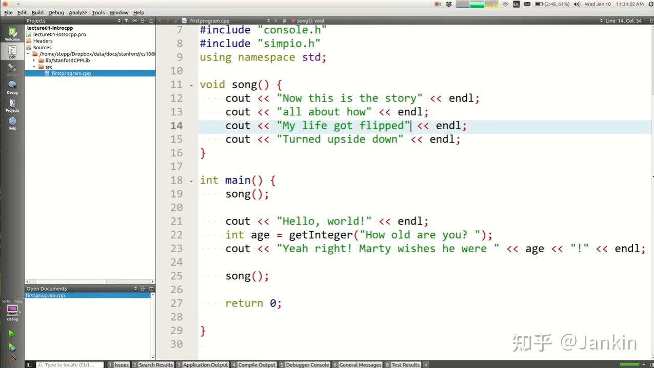 Stanford CS106B Lecture2 - 知乎