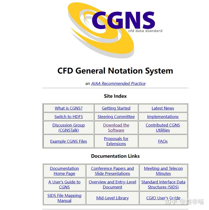 CGNS源代码下载地址 - 知乎