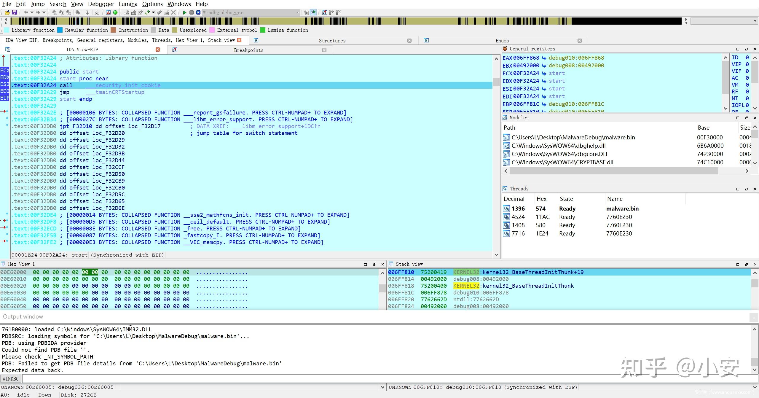 shellcode分析技巧总结 - 知乎