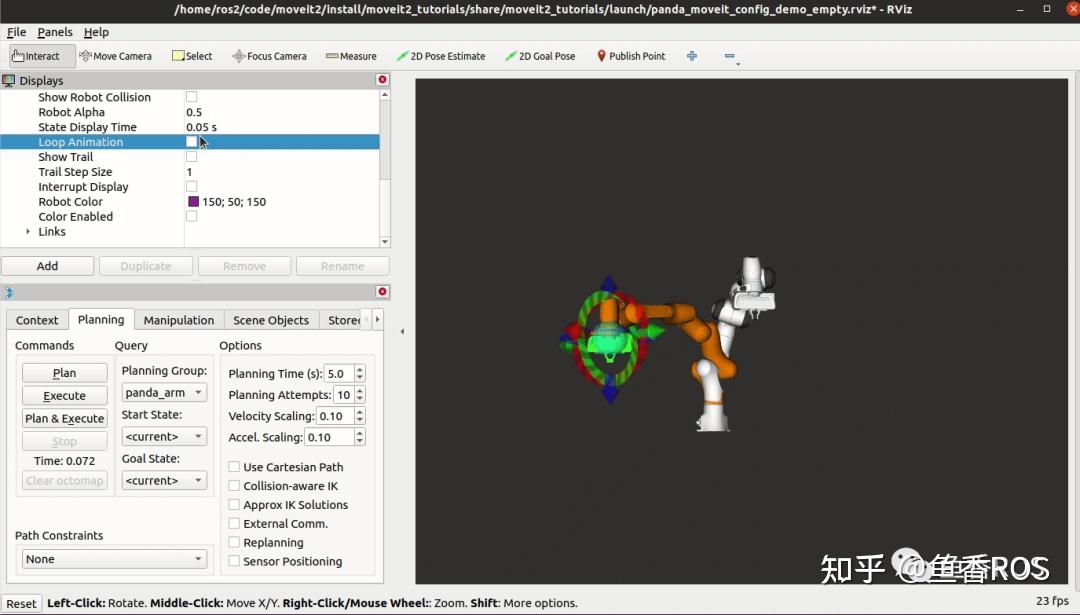 《动手学Moveit2-探索篇1》Ubuntu20安装ROS2和Moveit2-编译例程，运动规划 - 知乎