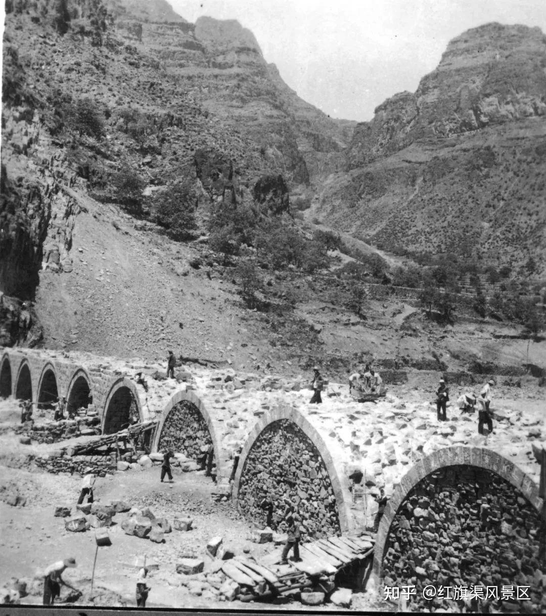 【红旗渠记忆】南谷洞渡槽，红旗渠上的十孔渡槽 - 知乎