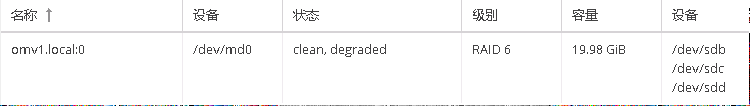 OMV RAID测试 - 知乎