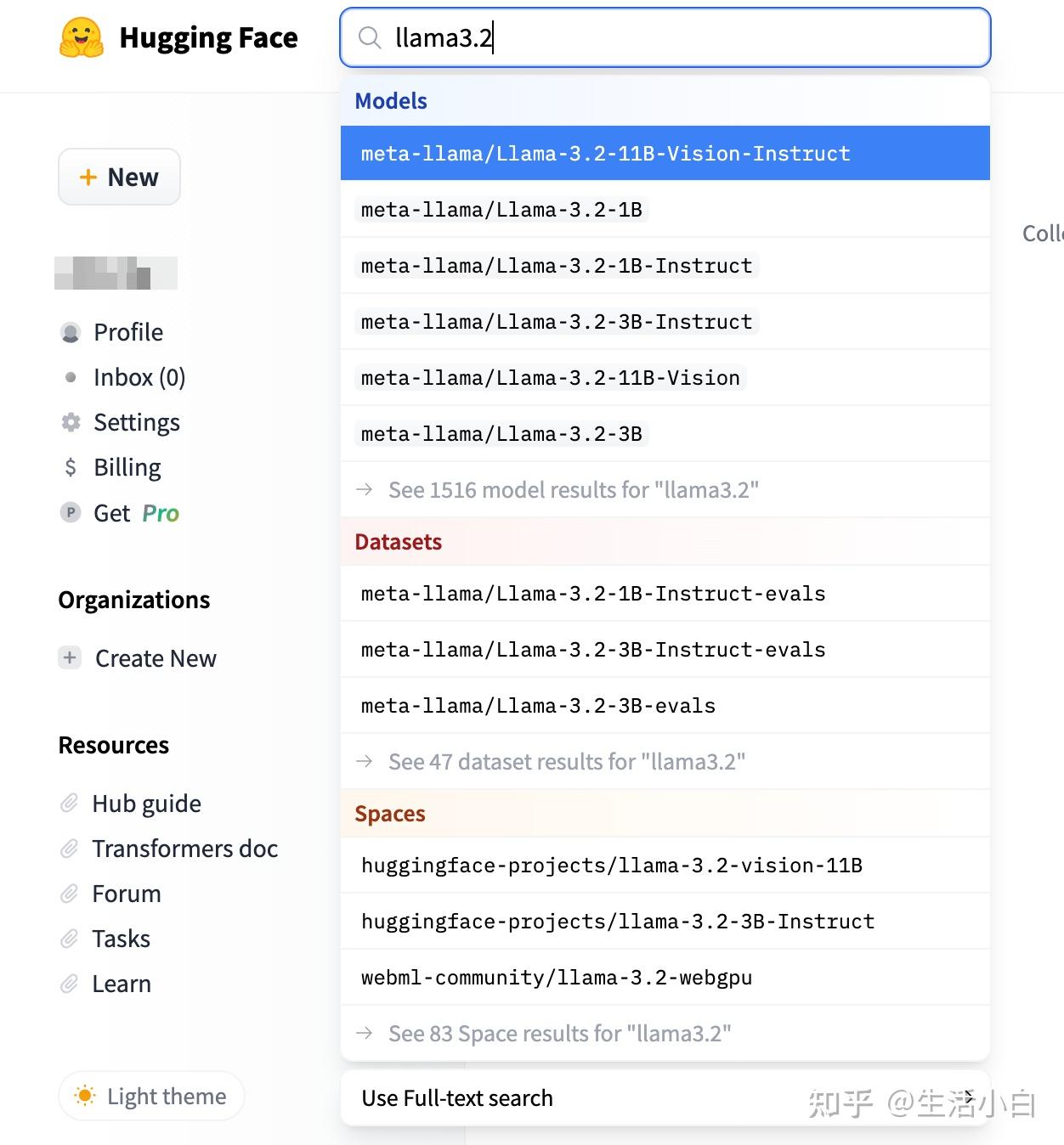 Hugging Face下载开源大模型步骤详解——新手可入 - 知乎