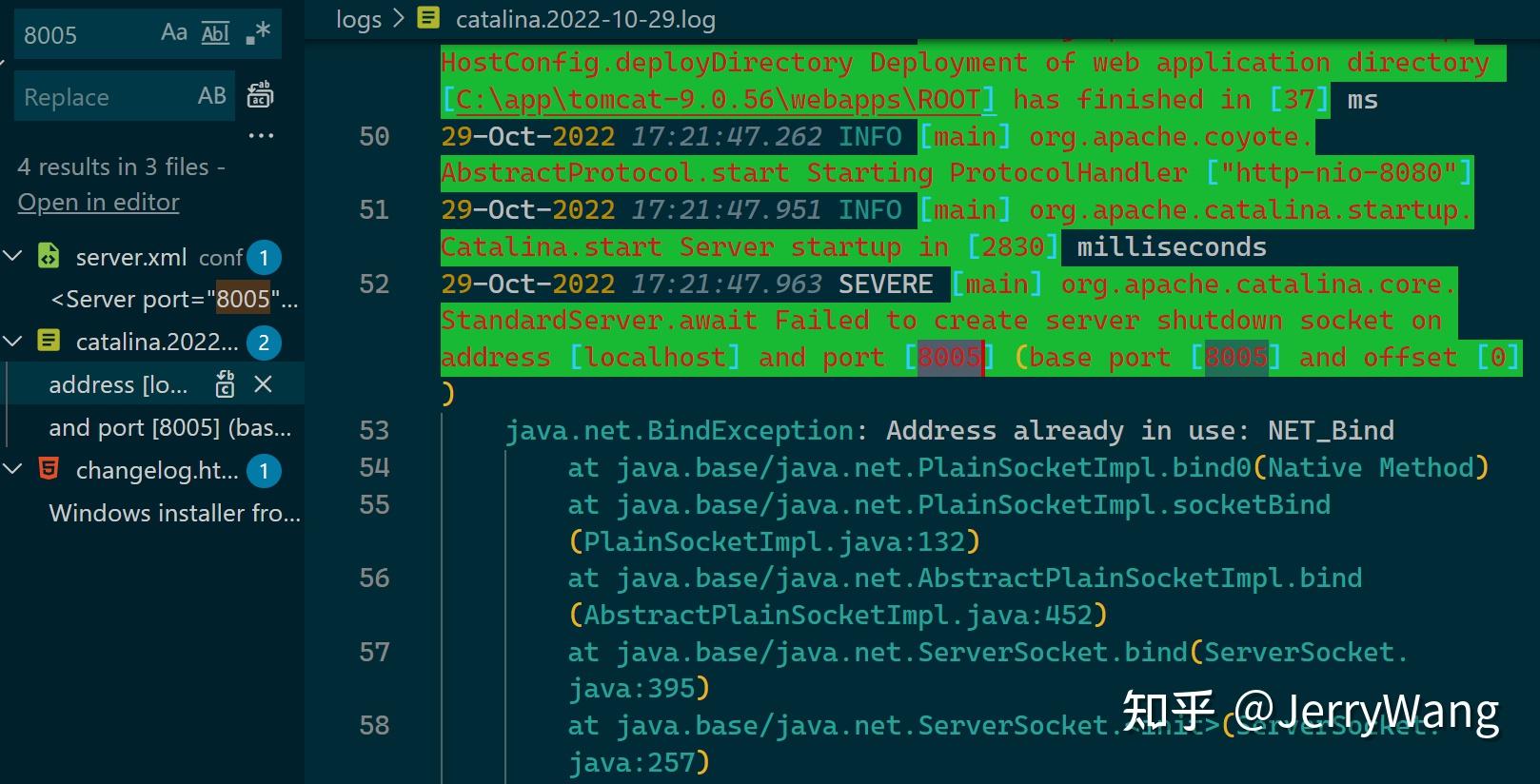 tomcat 端口 8005 被 windows 系统服务占用导致启动闪退的问题 - 知乎