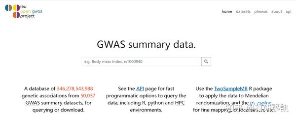 重磅！phewas教程2--数据来源 - 知乎