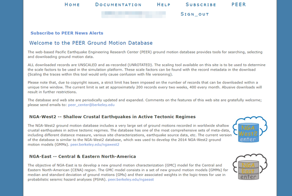 如何从Peer Ground Motion Database下载合适的地震波 - 知乎