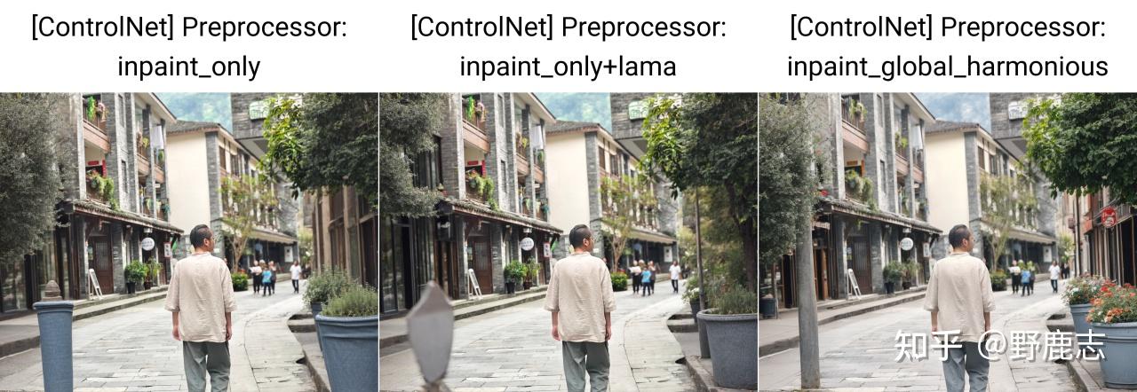 ControlNet重绘类控制（上）：Inpaint（对象移除、局部重绘、扩图） - 知乎
