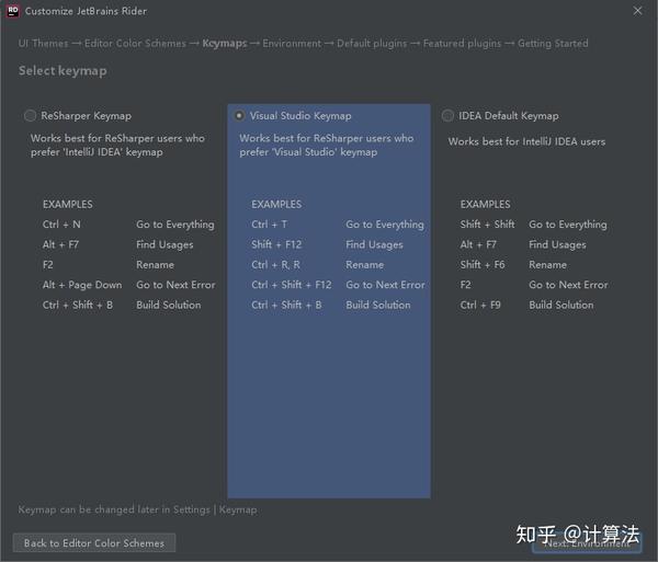 jetbrain rider安装后配置 - 知乎
