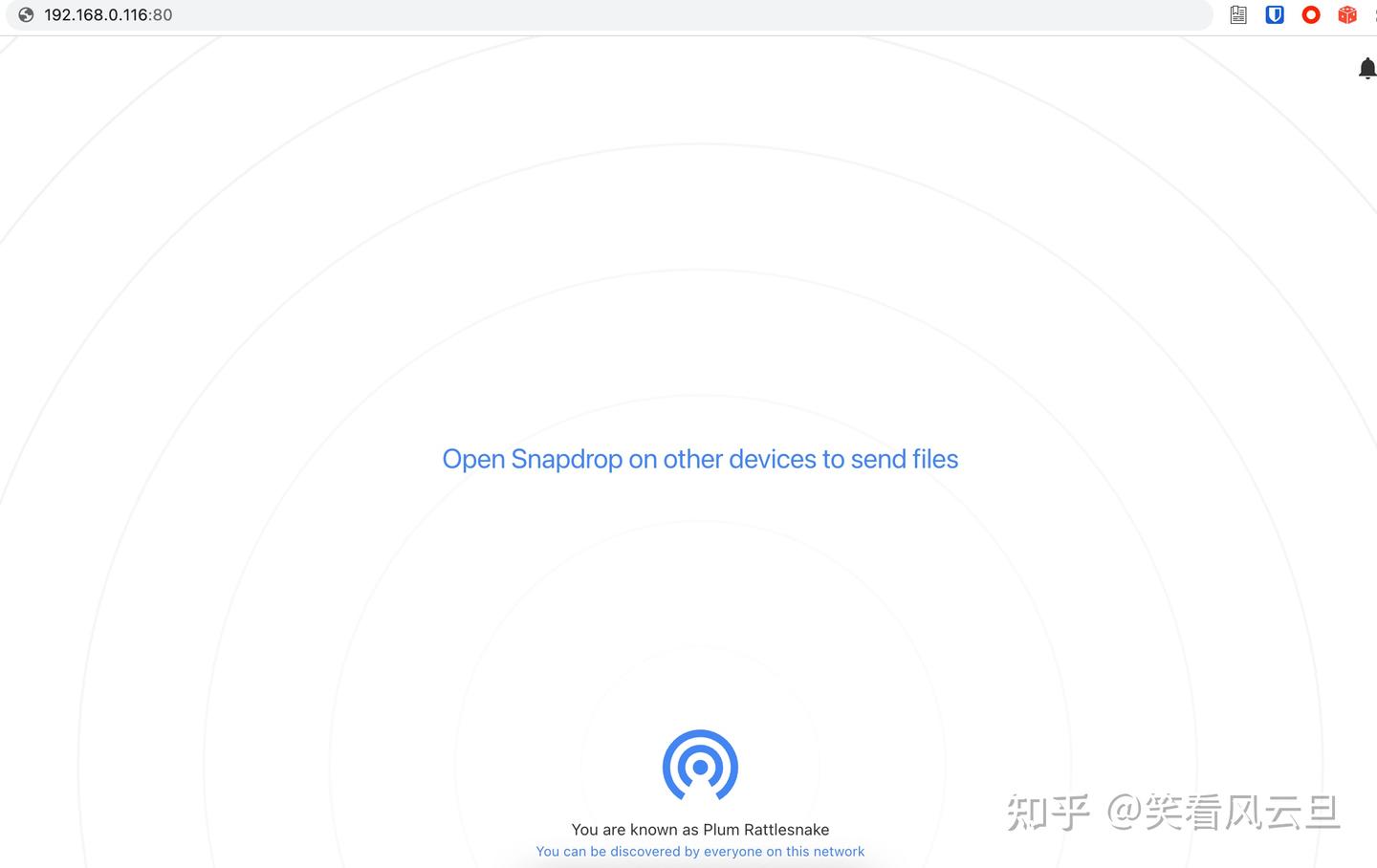 基于docker部署局域网文件共享神器snapdrop - 知乎