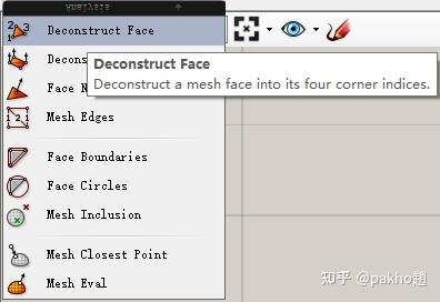 一个月熟知grasshopper中每一个命令的使用方法（跟着初学者从入门到精通）mesh第一篇 - 知乎