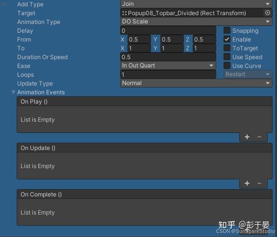 【Unity编辑器扩展】解决uGUI动效痛点 零代码可视化快速制作UI动效 DOTween Sequence可视化 - 知乎