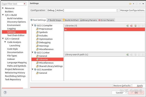 Ubuntu/eclipse下解决编译C/C++代码math库链接问题 - 知乎