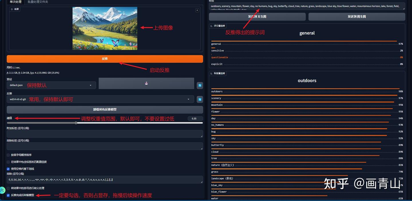 12 webUI中提示词基础反推方法--CLIP反推＆DeepBooru反推＆Wd14 Tagger（WD1.4 标签器） - 知乎