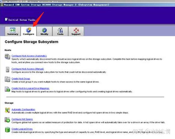 一步一步教你配置IBM老型号存储设备（DS 3200） - 知乎