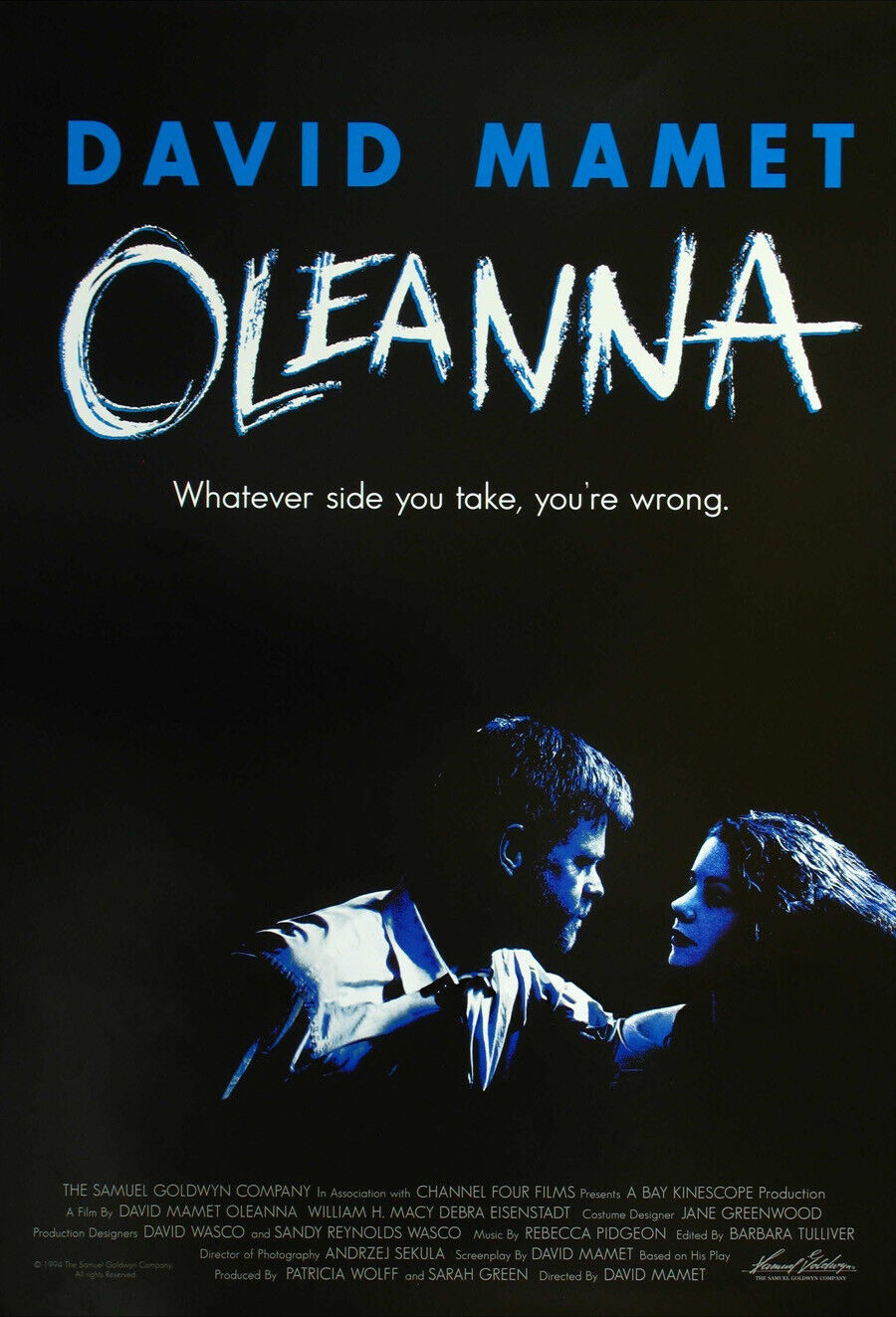 David Mamet(大卫·马梅特)《Oleanna》《奥利安娜》深度解析 - 知乎