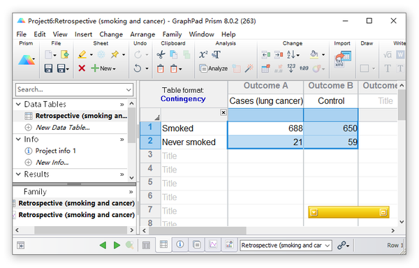 Graphpad Prism |科研作图必备的8种表格类型 - 知乎