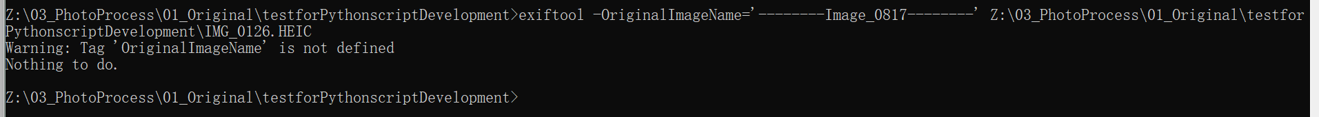Exiftool命令行基本操作实践与提高(Windows) - 知乎