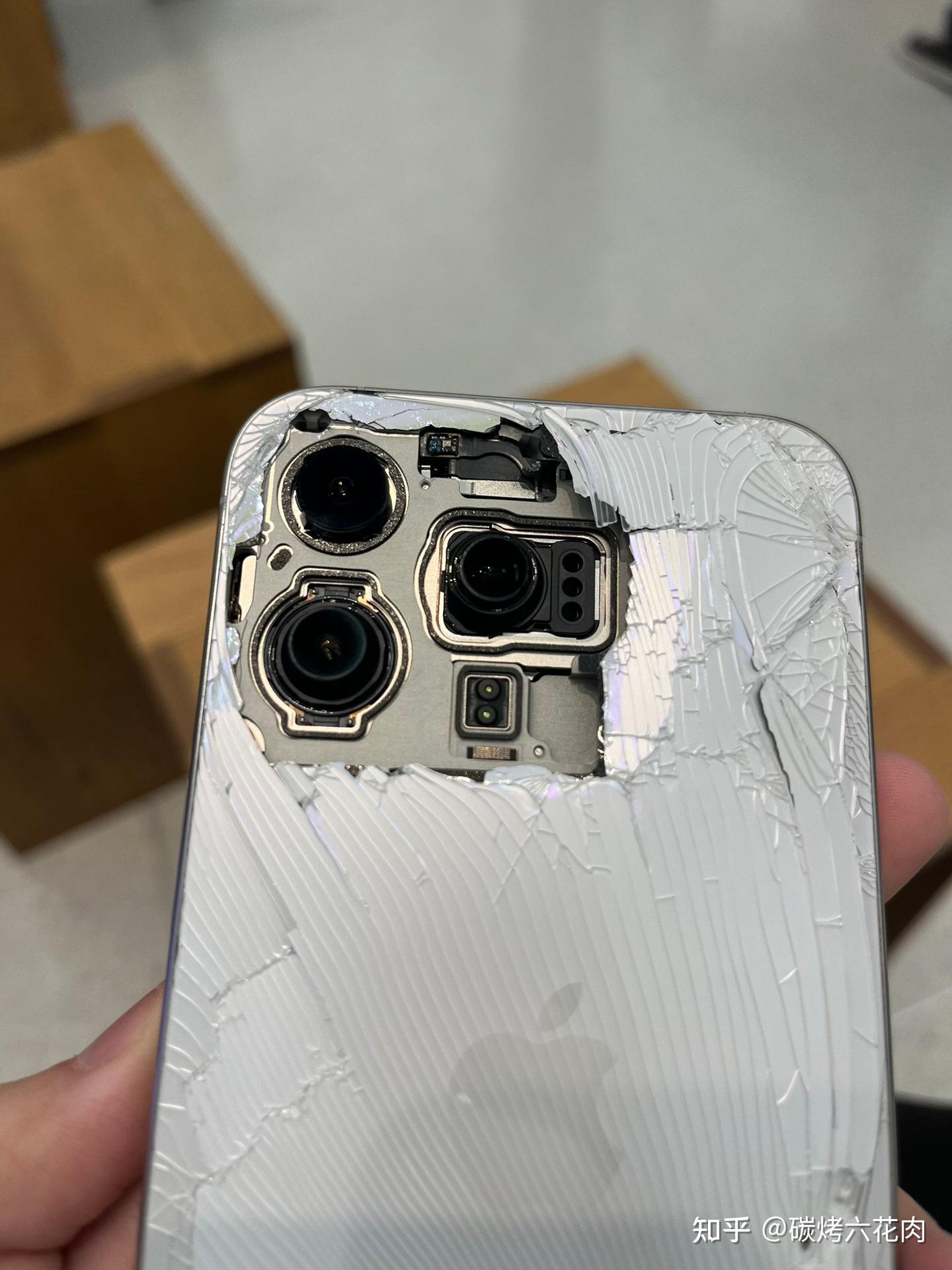 iPhone 15 Pro Max 无AC+ 高楼坠落严重损坏 直营店返厂维修记录 - 知乎