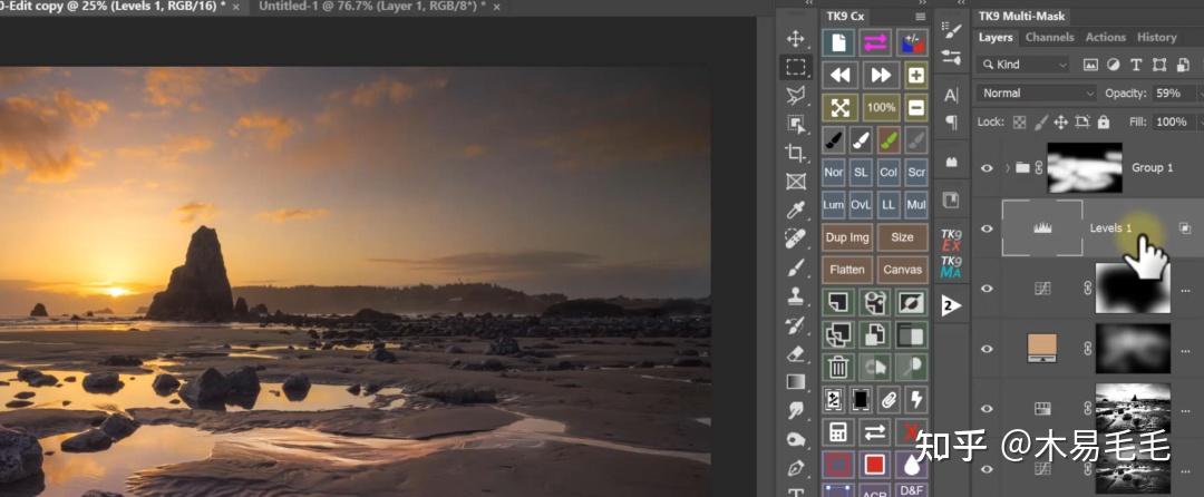 TK9最强PS亮度蒙版扩展插件！PS必装插件之一！ - 知乎