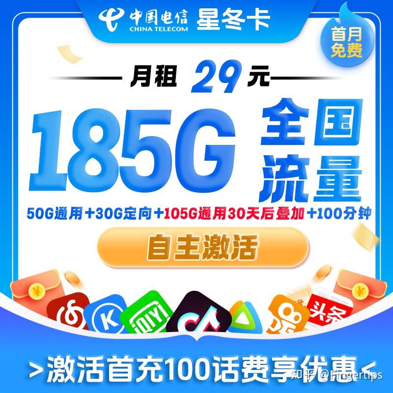 2025实测封神！29元185G+100分钟通话，这张电信流量卡让我告别流量焦虑 - 知乎