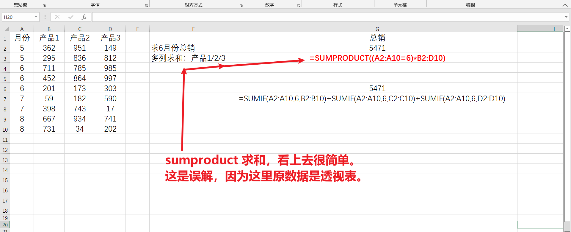 我们都可以掌握EXCEL——传说中的sumproduct函数 - 知乎