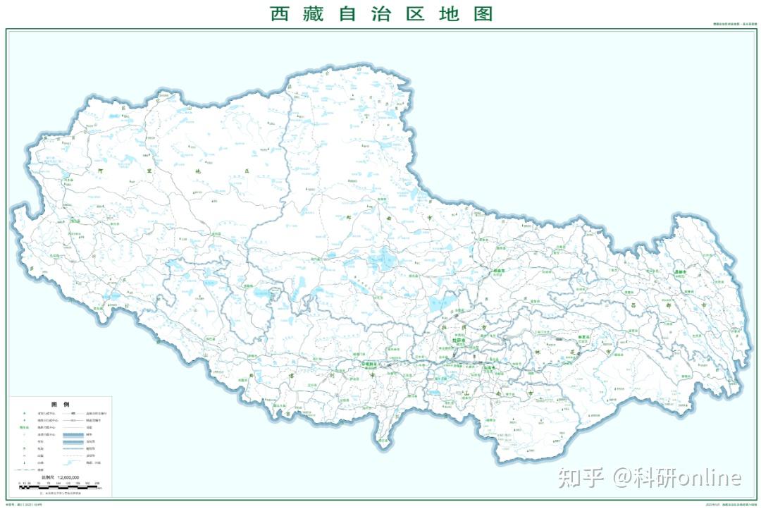 2023版西藏标准地图（JPG/MXD/MDB）更新了，MXD/MDB格式，目前仅西藏提供！ - 知乎